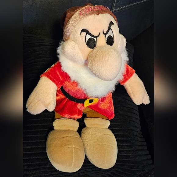 Disney | Toys | Grumpy Dwarf Of Snow White 3 Plush Stuffed Toy 8 | Poshmark